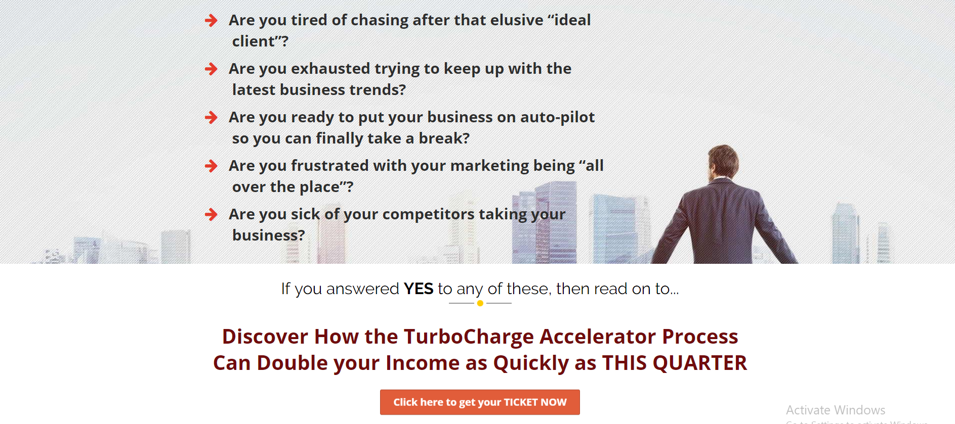 TurboCharge Accelerator Process